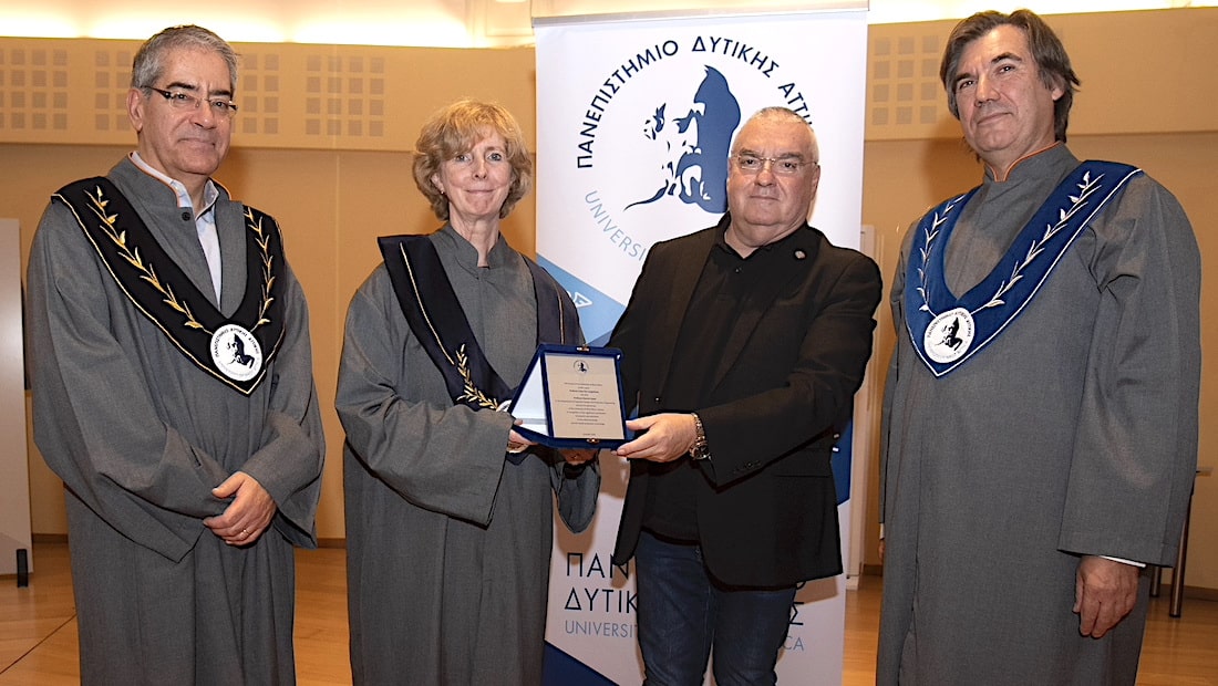 Επίτιμη Καθηγήτρια του ΠΑΔΑ η Lieva Van Langenhove του Πανεπιστημίου ...